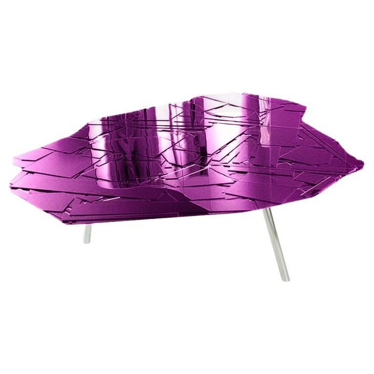 Edra Brasilia Coffee or Side Table in Colored Methacrylatea For Sale at ...