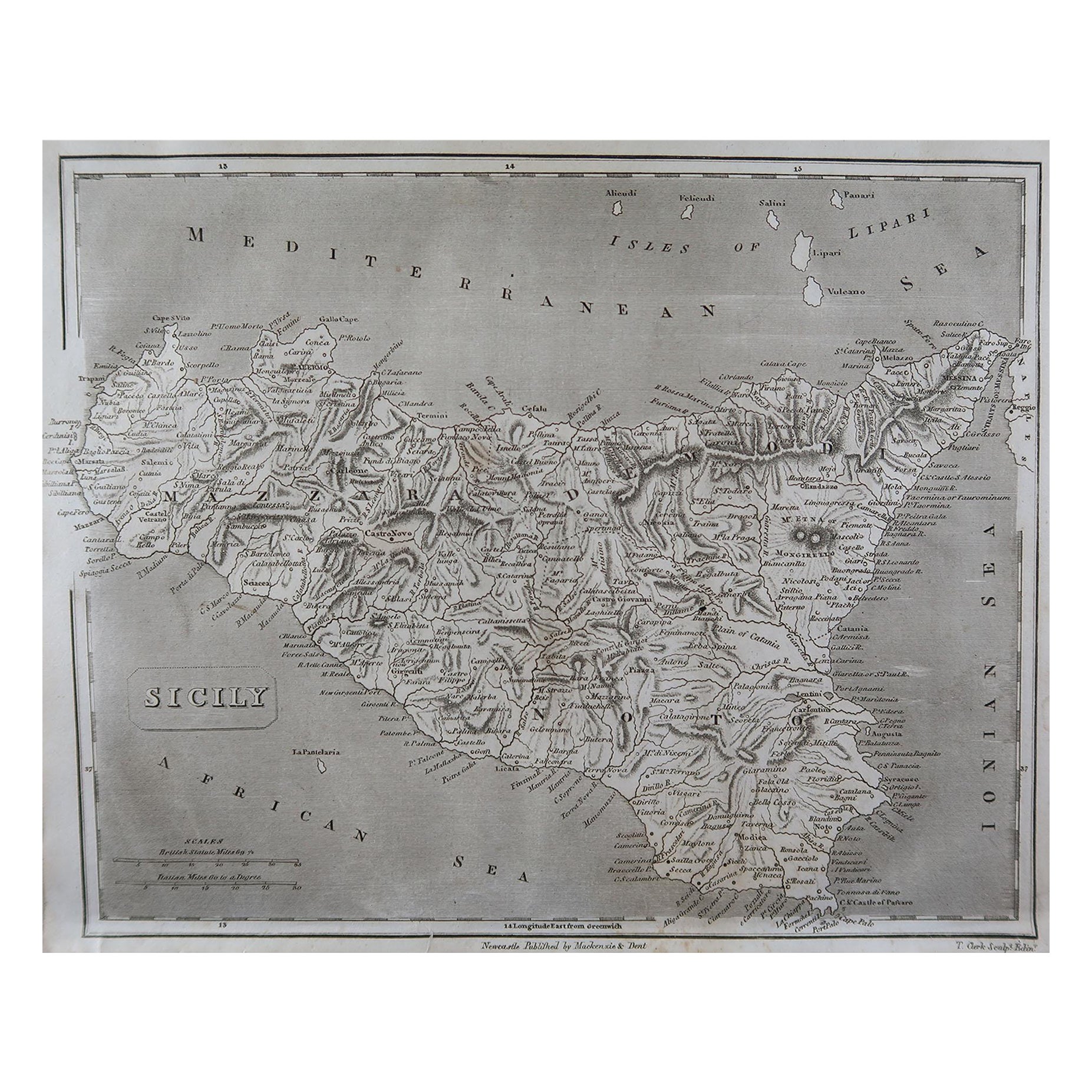 Antique Map of Gratis 'Ohio' by Titus '1871' For Sale at 1stDibs