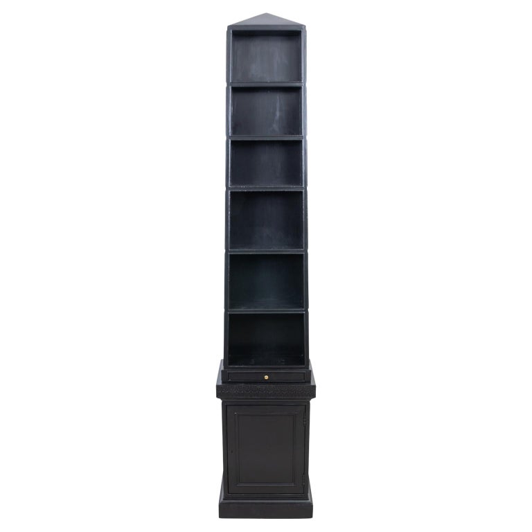 Baker Obelisk Bookcase at 1stDibs