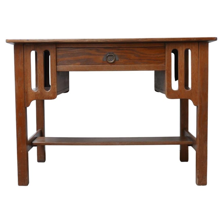 Arts and Crafts 'Mission' Style Desk at 1stDibs