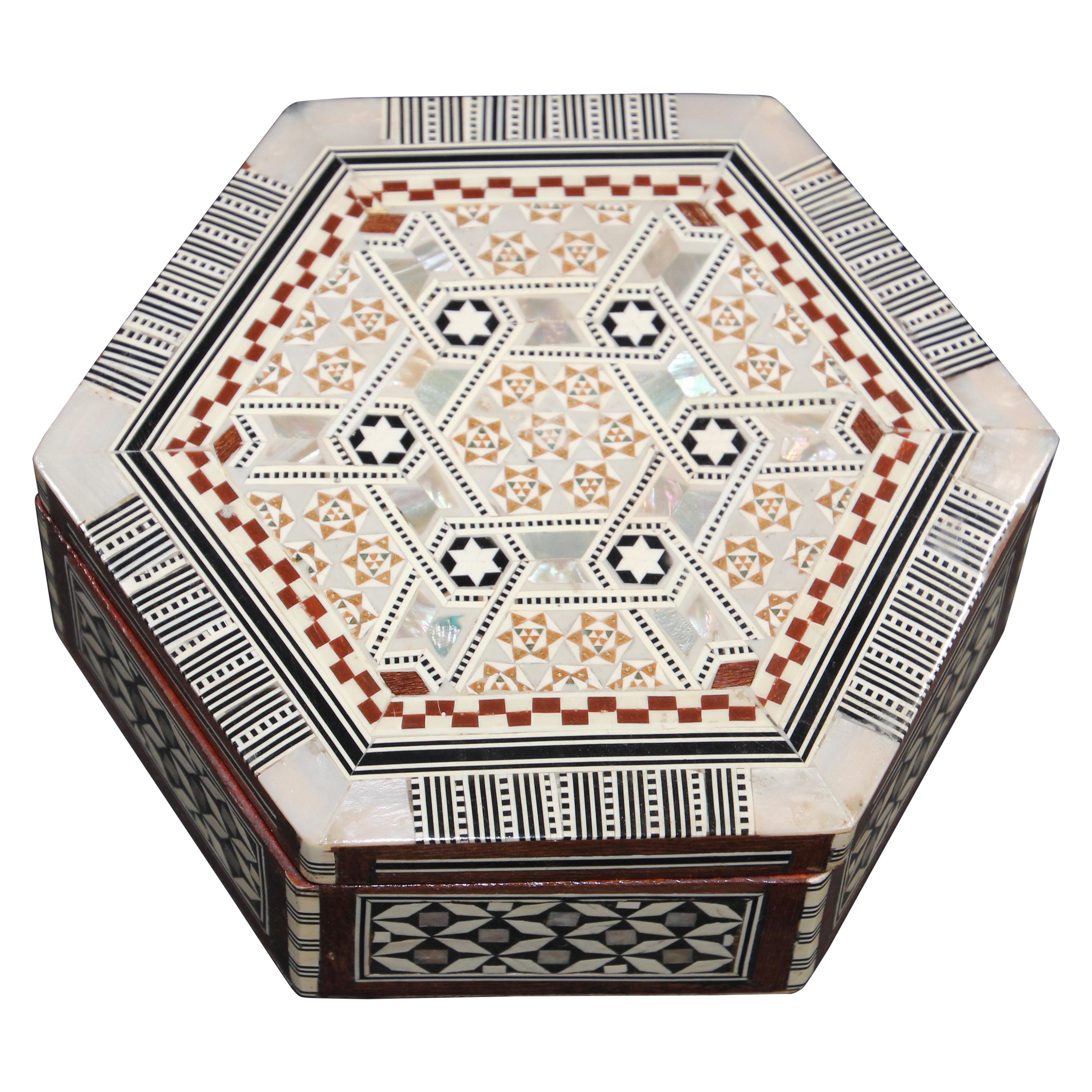 Octagonal Jewelry Music Box, Made in Italy For Sale at 1stDibs | music ...