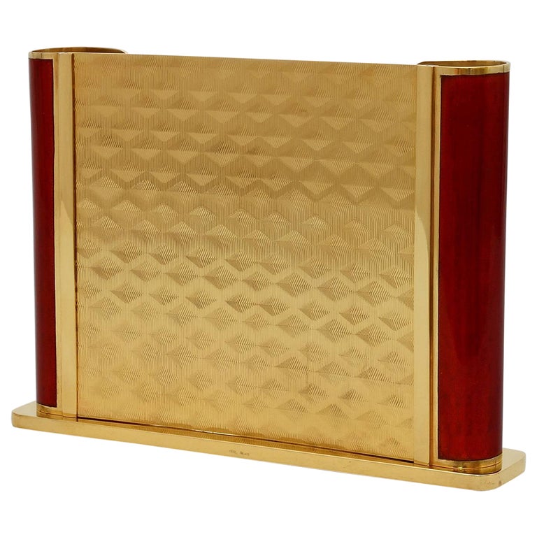 Italian Handcrafted Photo Frame with Ruby Enamels, Generosity Ruby For ...