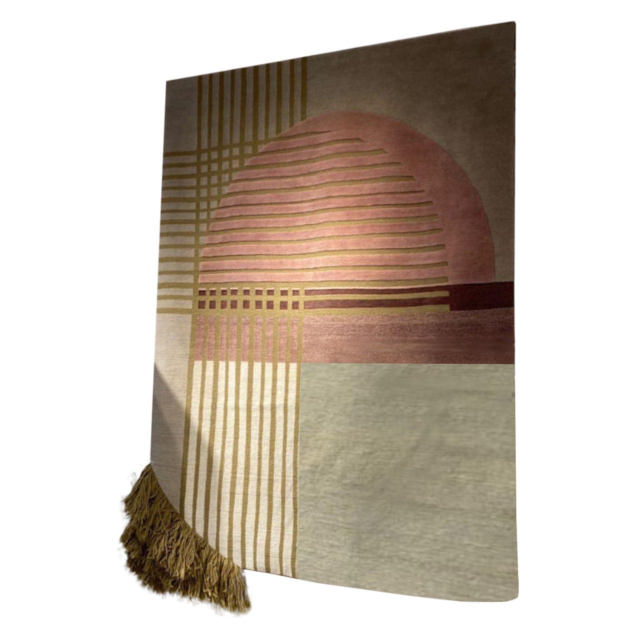 Set of Three Retro Design Carpets/Rugs, 1980s at 1stDibs