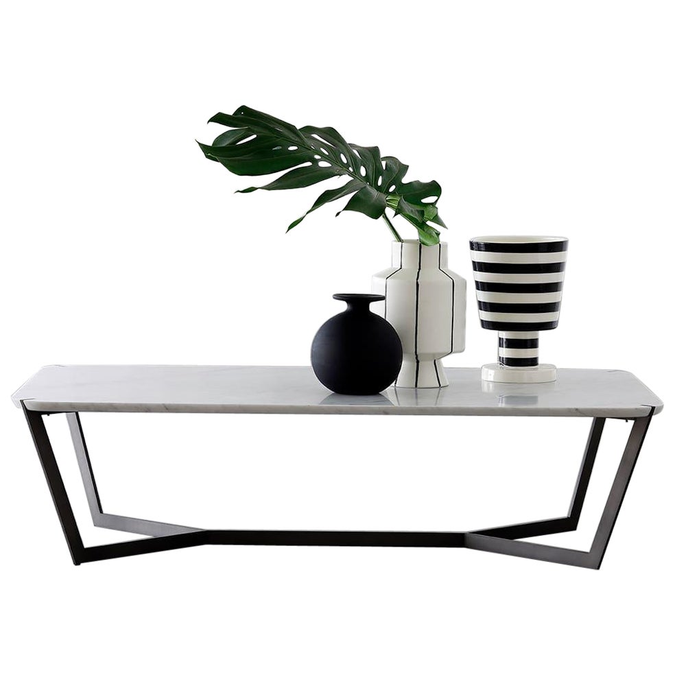 Salvatori 'Love Me, Love Me Not' Square Coffee Table in Nero St ...