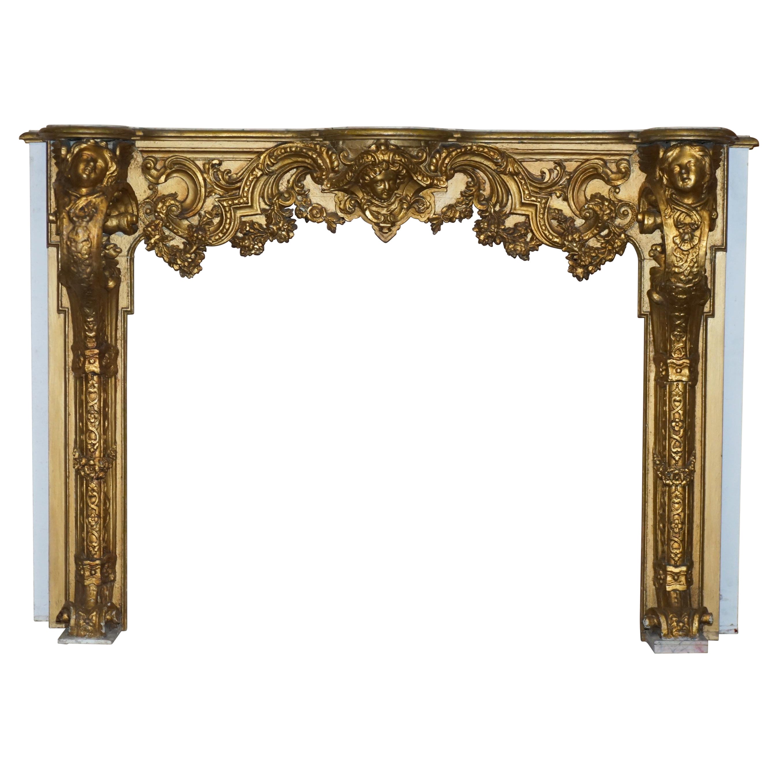 Stunning Louis XII Fireplace Mantel/Surround at 1stDibs