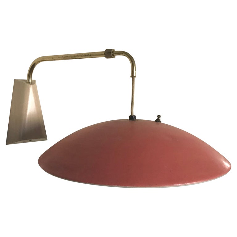 Gerald Thurston for Lightolier Hanging Wall Light For Sale at 1stDibs