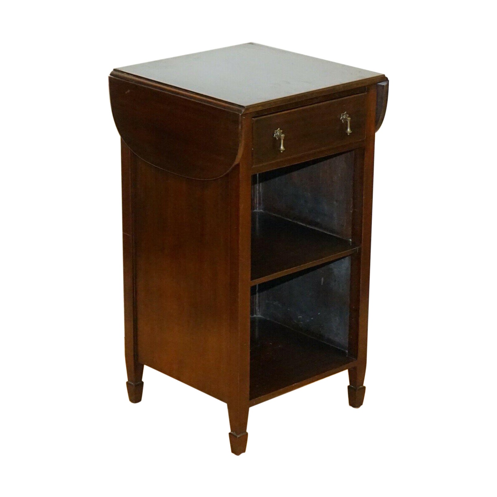 Sine Solid Hardwood Side Table by Izm Design For Sale at 1stDibs