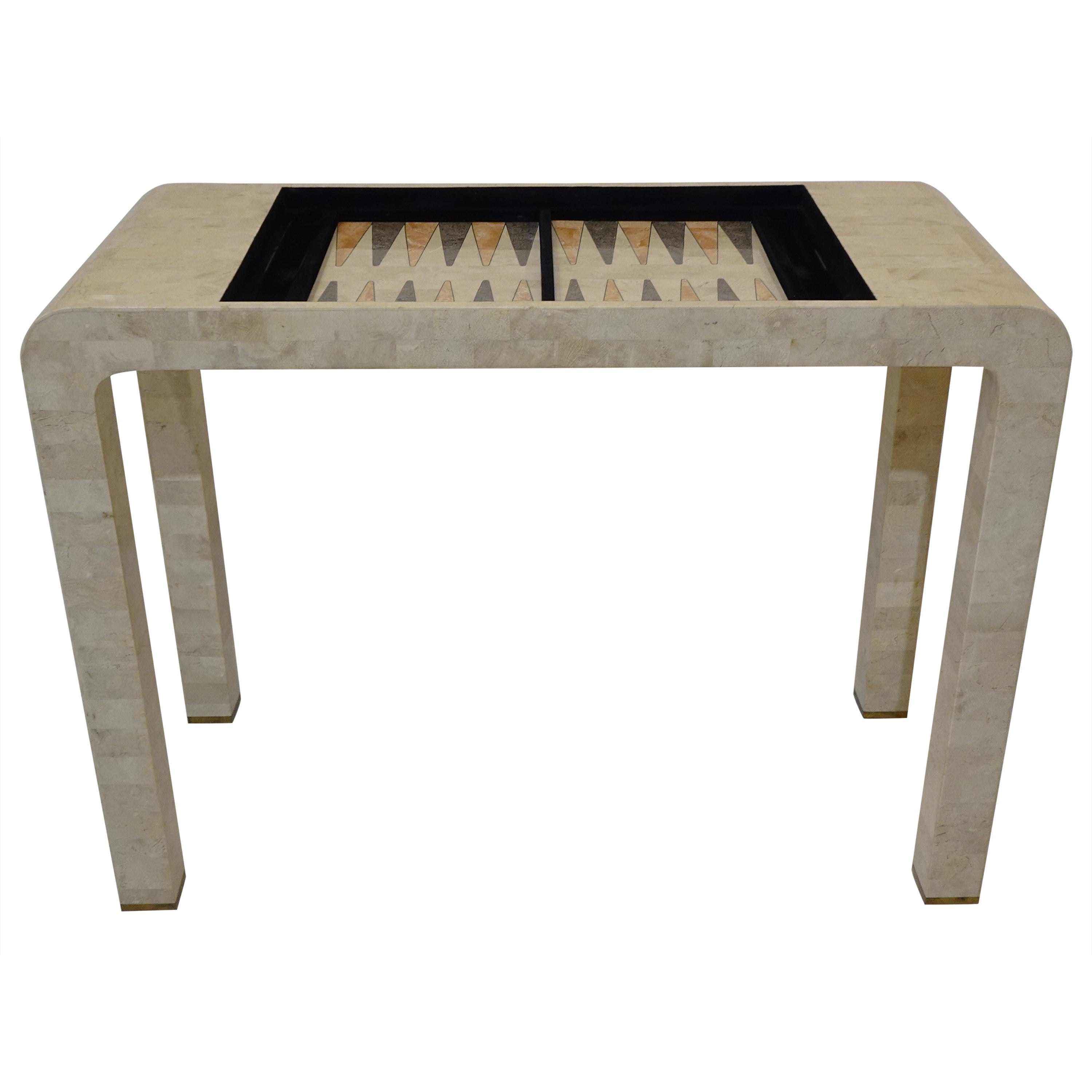 Maitland Smith Tessellated Fossilized Coral Coffee Cocktail Table at ...