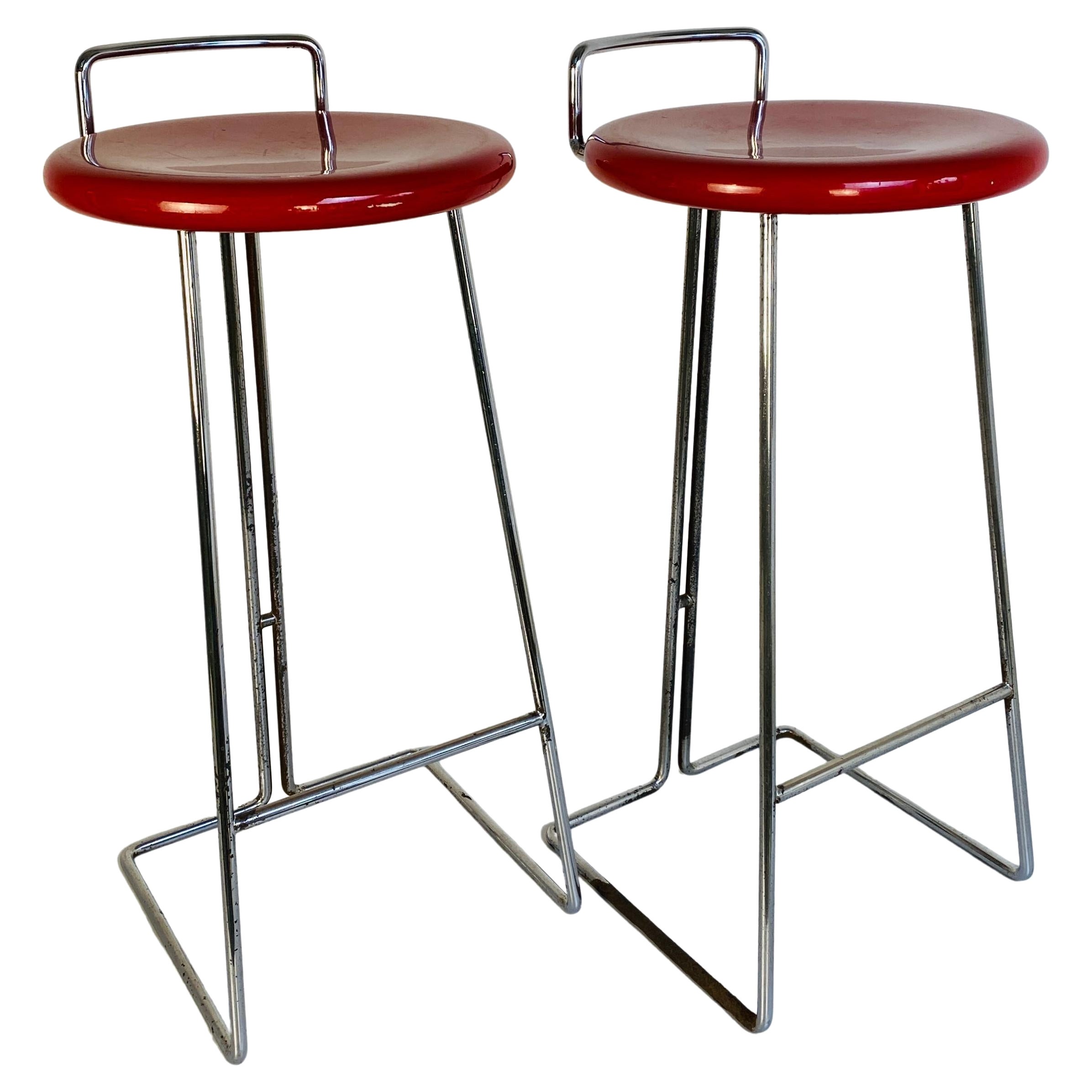 Set of 3 Vintage Stools by Coslin George for Dada, Italy 1970s For Sale ...