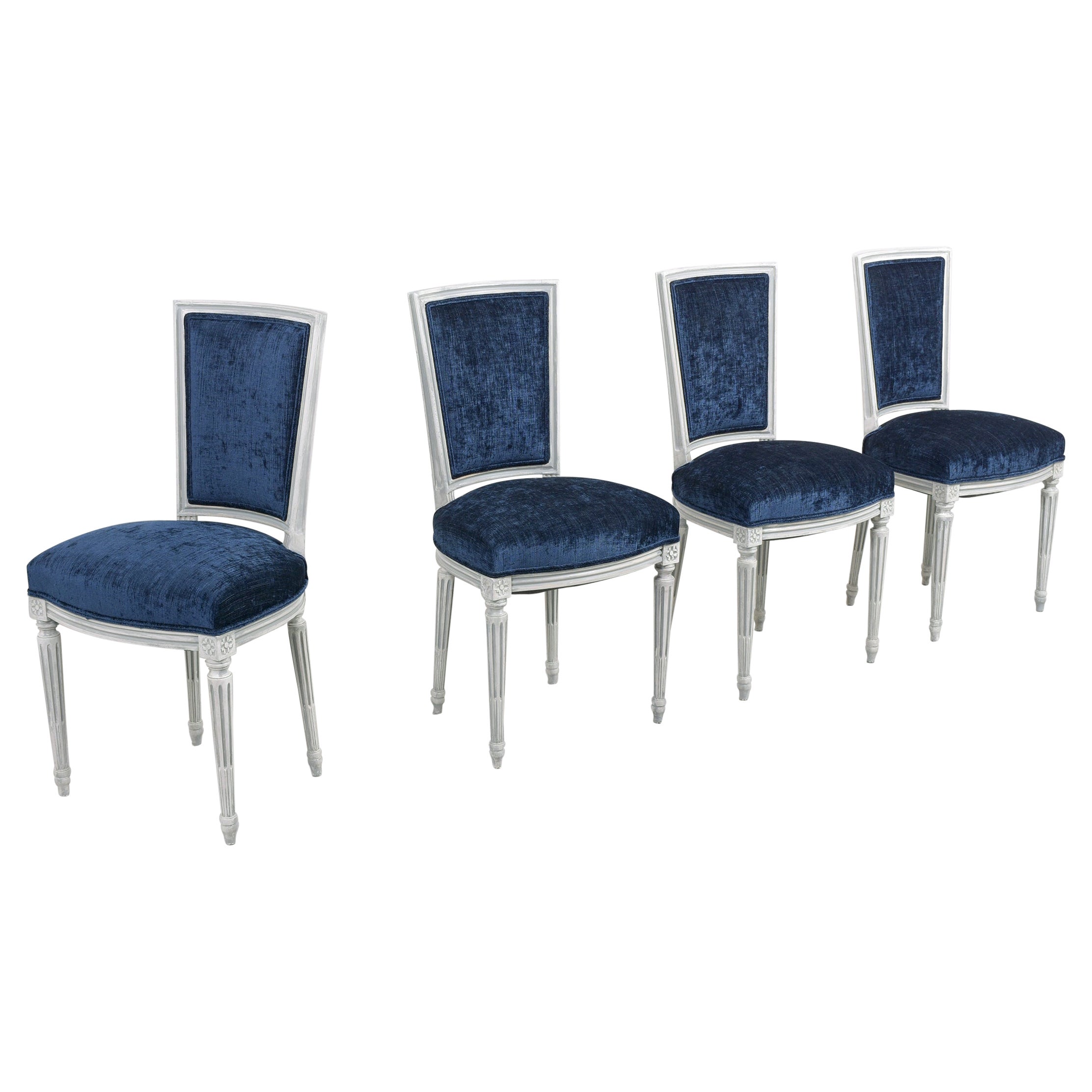 Six Louis XVI Dining Chairs at 1stDibs