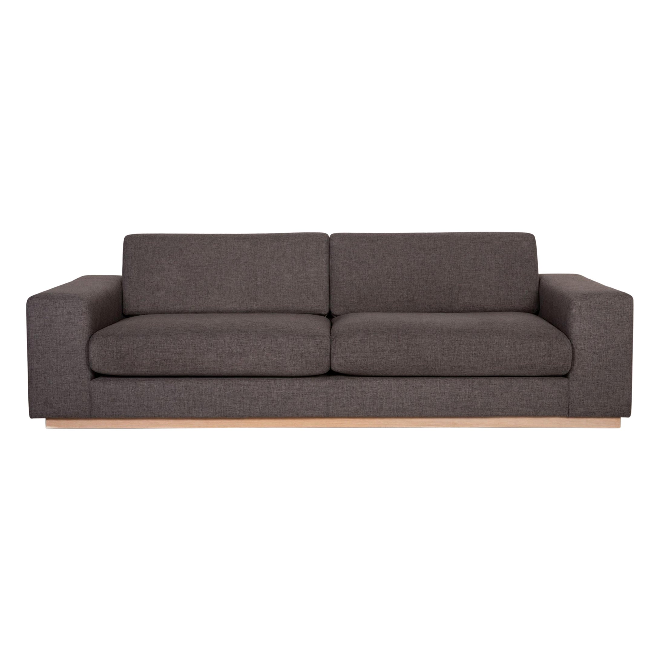 Bolia Sepia Fabric Sofa Gray Three Seater Couch For Sale at 1stDibs