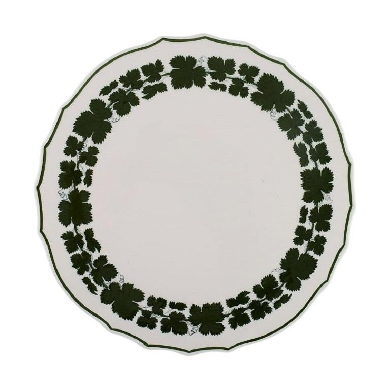 Large Meissen Green Ivy Vine Leaf Tray in Hand-Painted Porcelain For ...