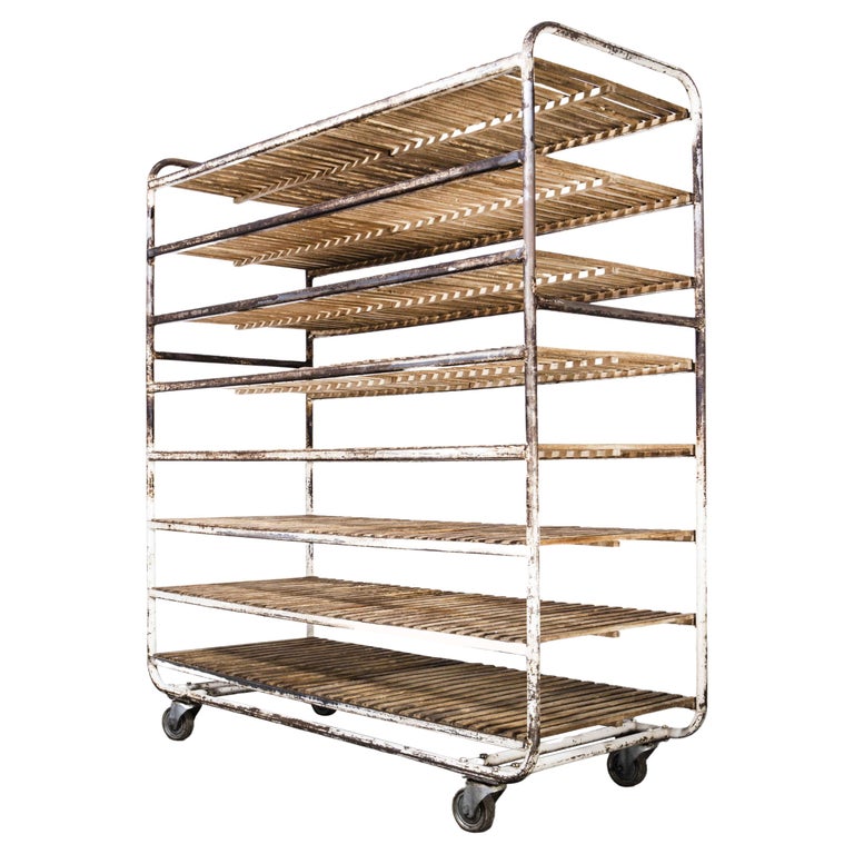 1950's Belgian Bakers Prooving Rack. at 1stDibs