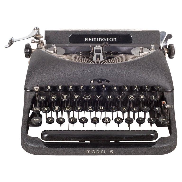 Fully Refurbished Remington Model 5 Typewriter c.1940 at 1stDibs