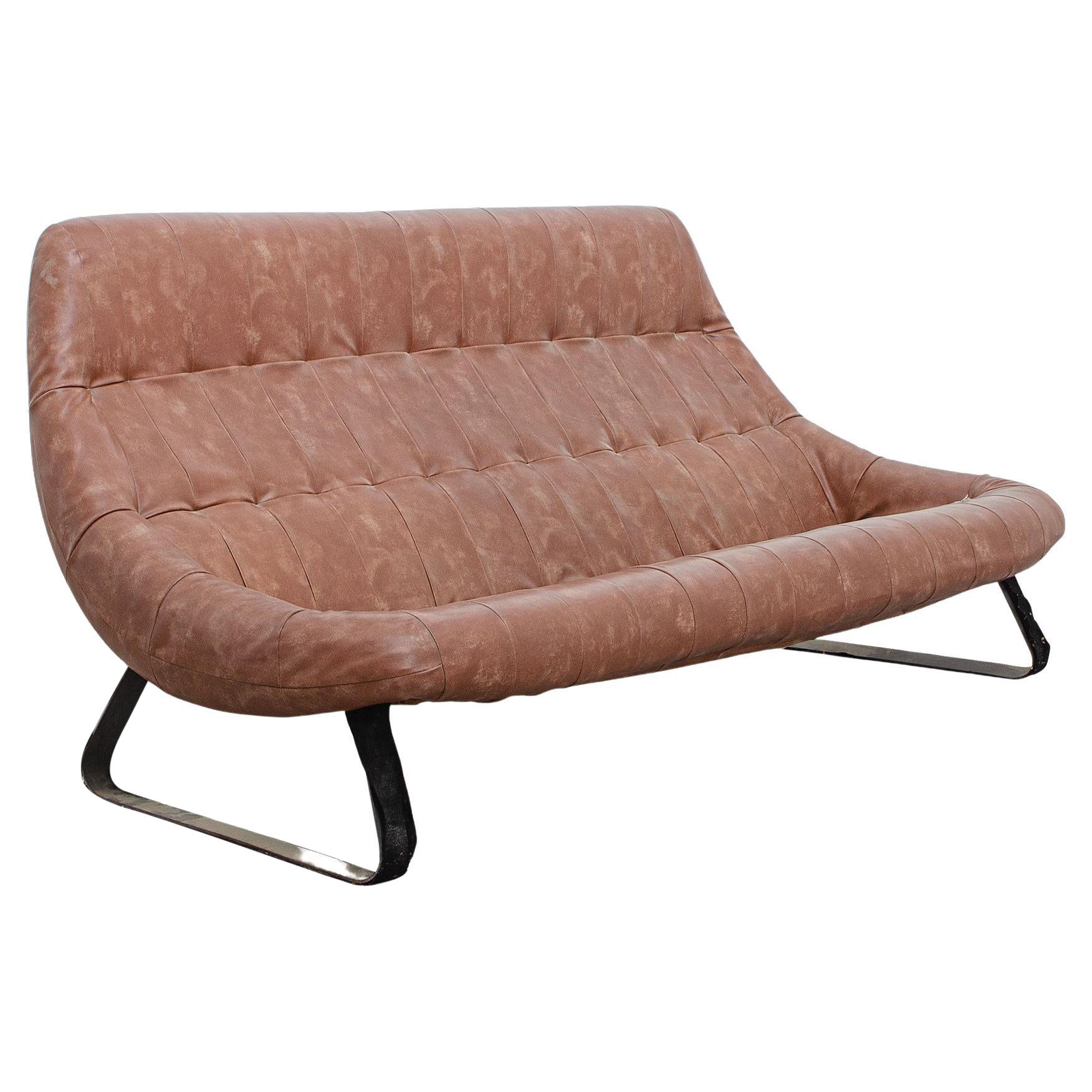 70's Brazilian Leather sofa by Lafer at 1stDibs | brazilian leather ...
