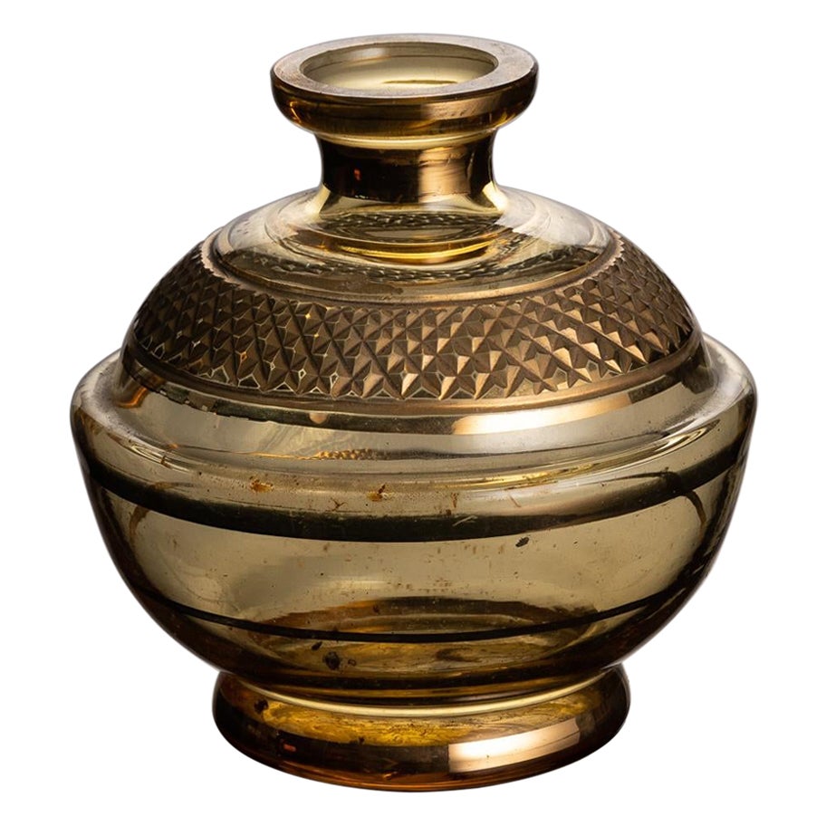 Contemporary Abstract Glass Vase For Sale at 1stDibs