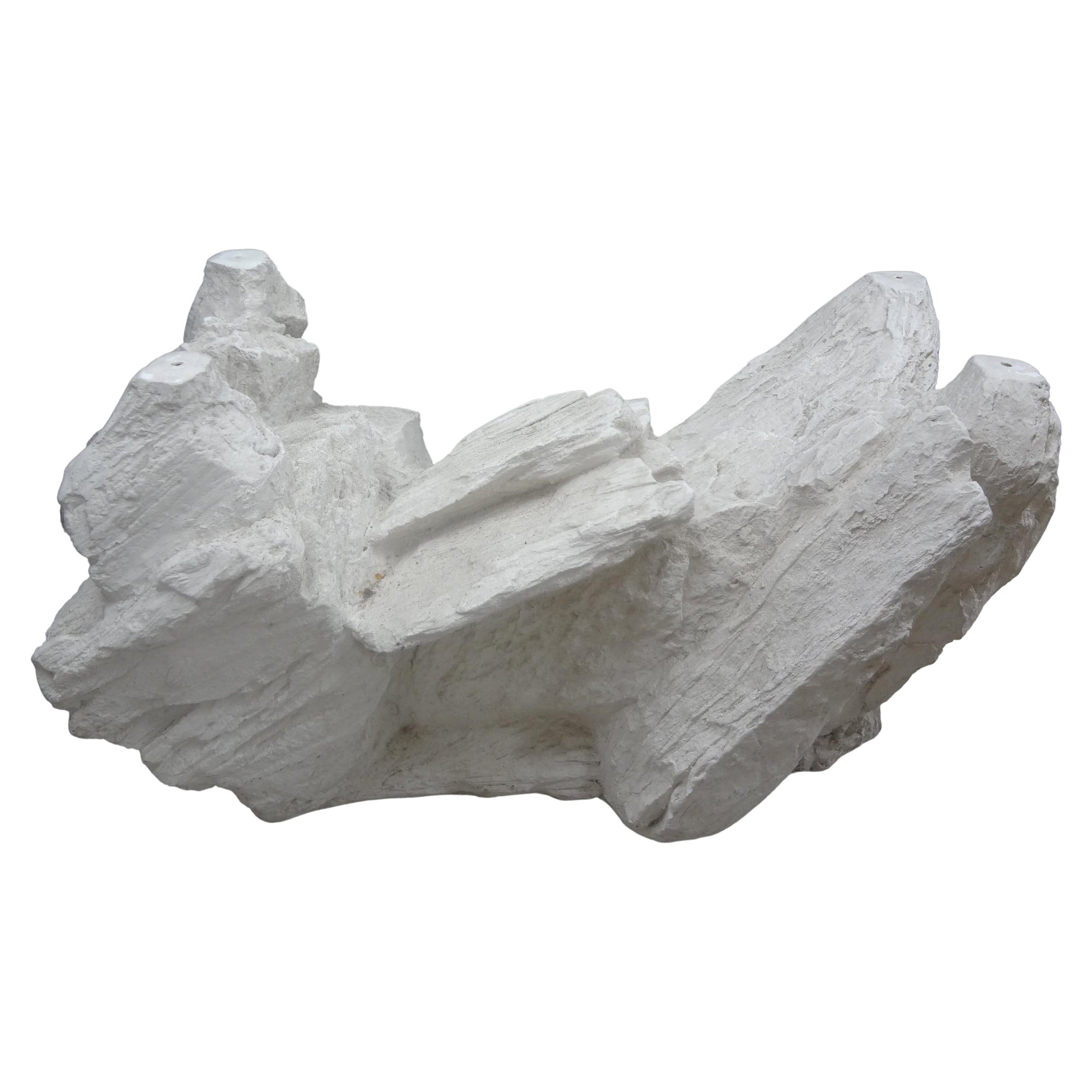 Handmade Rock-Shaped Natural Plaster Table Set by Galerie Philia ...