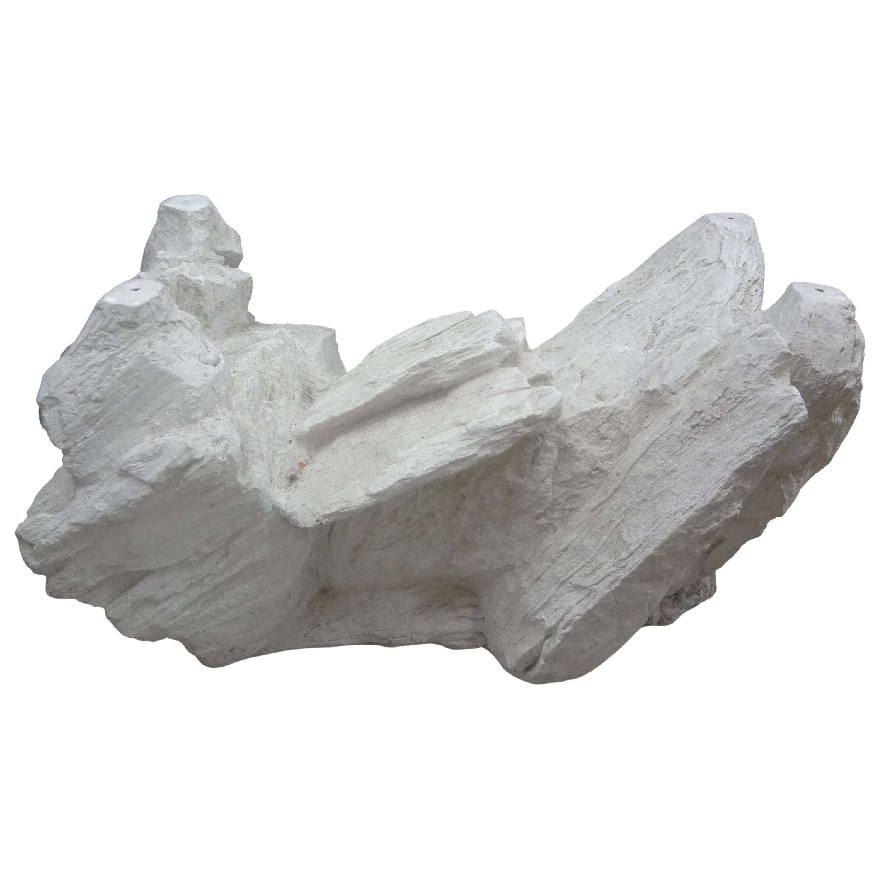 Handmade Rock-Shaped Natural Plaster Table Set by Galerie Philia ...