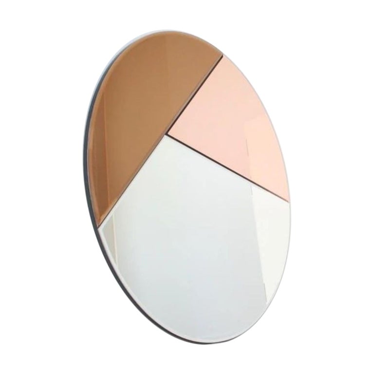 Round Nouveau 70 Mirror at 1stDibs