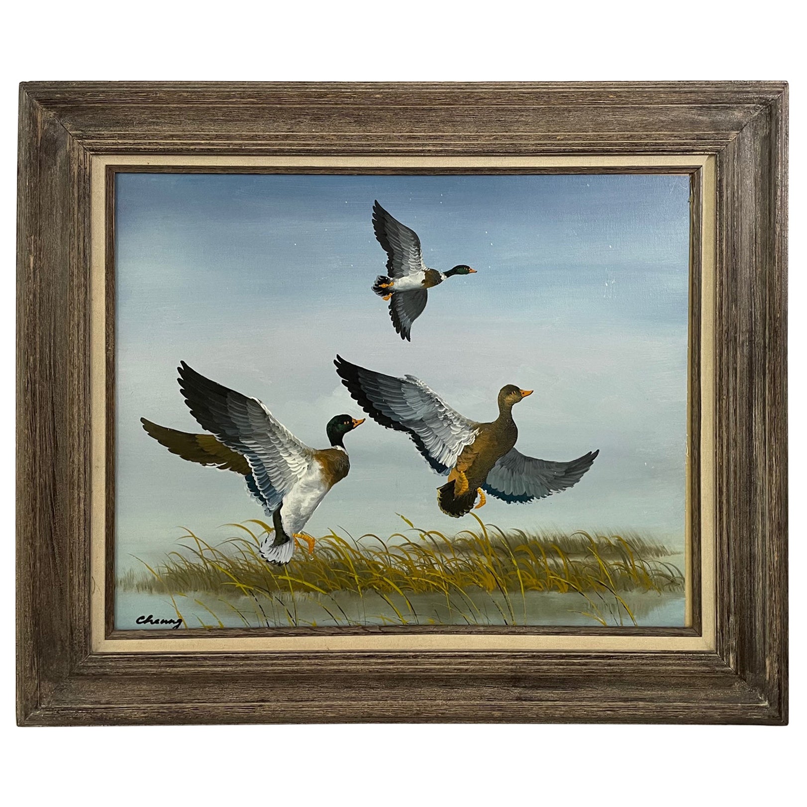 "Pheasant in Flight" Painting by Sporting Artist Gerald Pettit For Sale ...