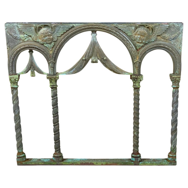 19 Century Brass And Bronze Architectural Element For Sale at 1stDibs