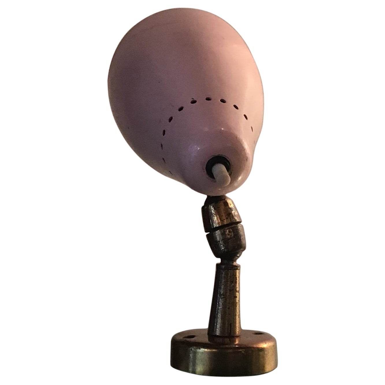 Stilnovo Adjustable Triangular Spotlight Mid Century Brass Colored ...