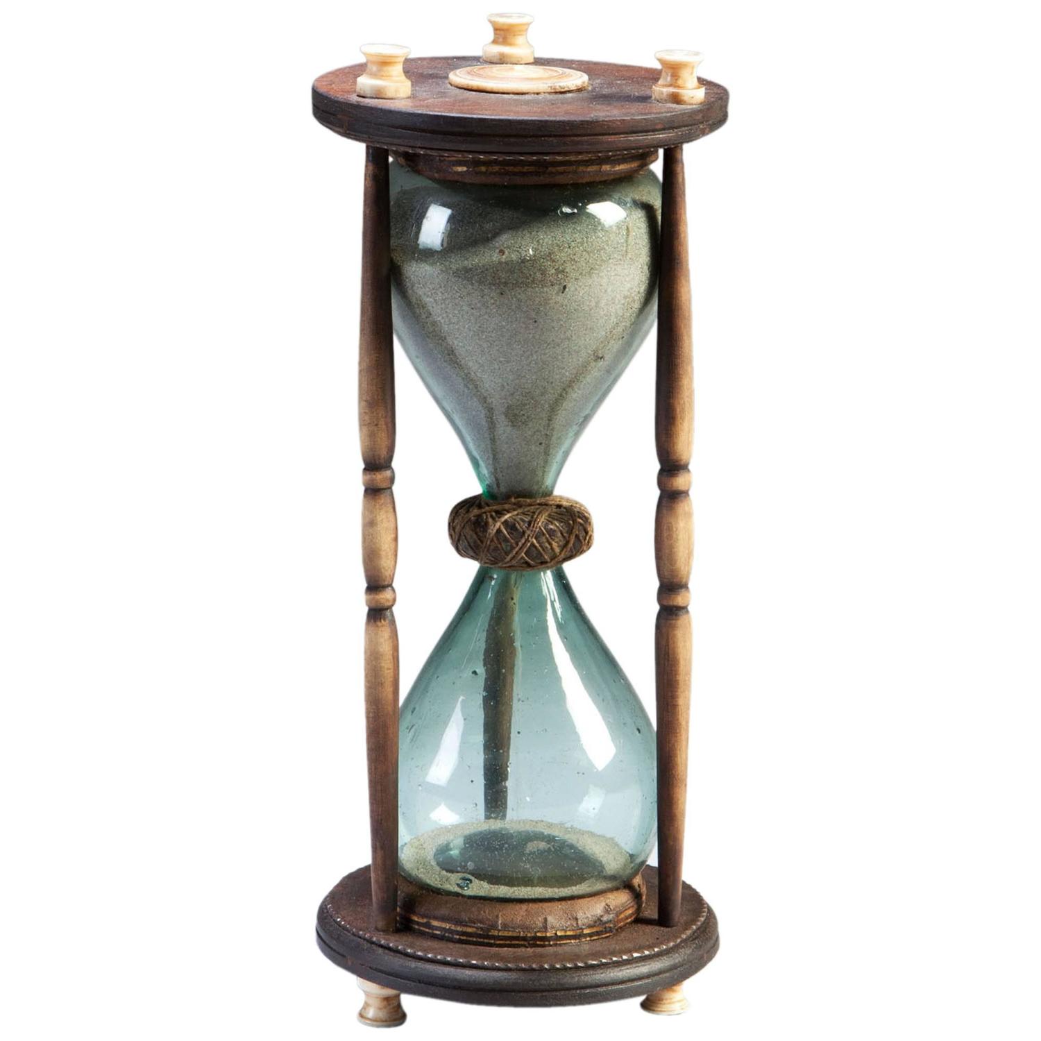 19th Century Sandglass For Sale at 1stdibs