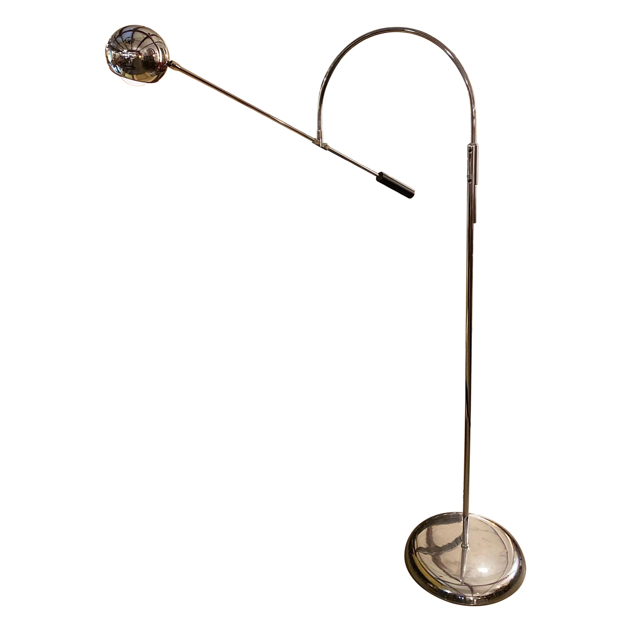 Vintage Sonneman Orbiter Floor Lamp at 1stDibs
