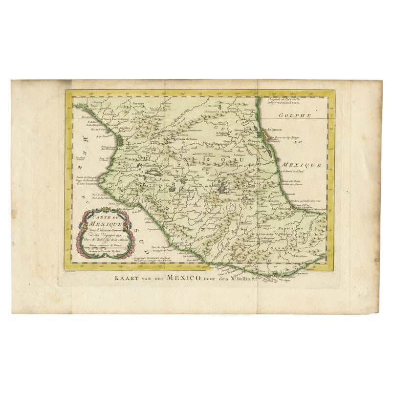 Copper Engraving of Veracruz, officially known as Heroica Veracruz ...