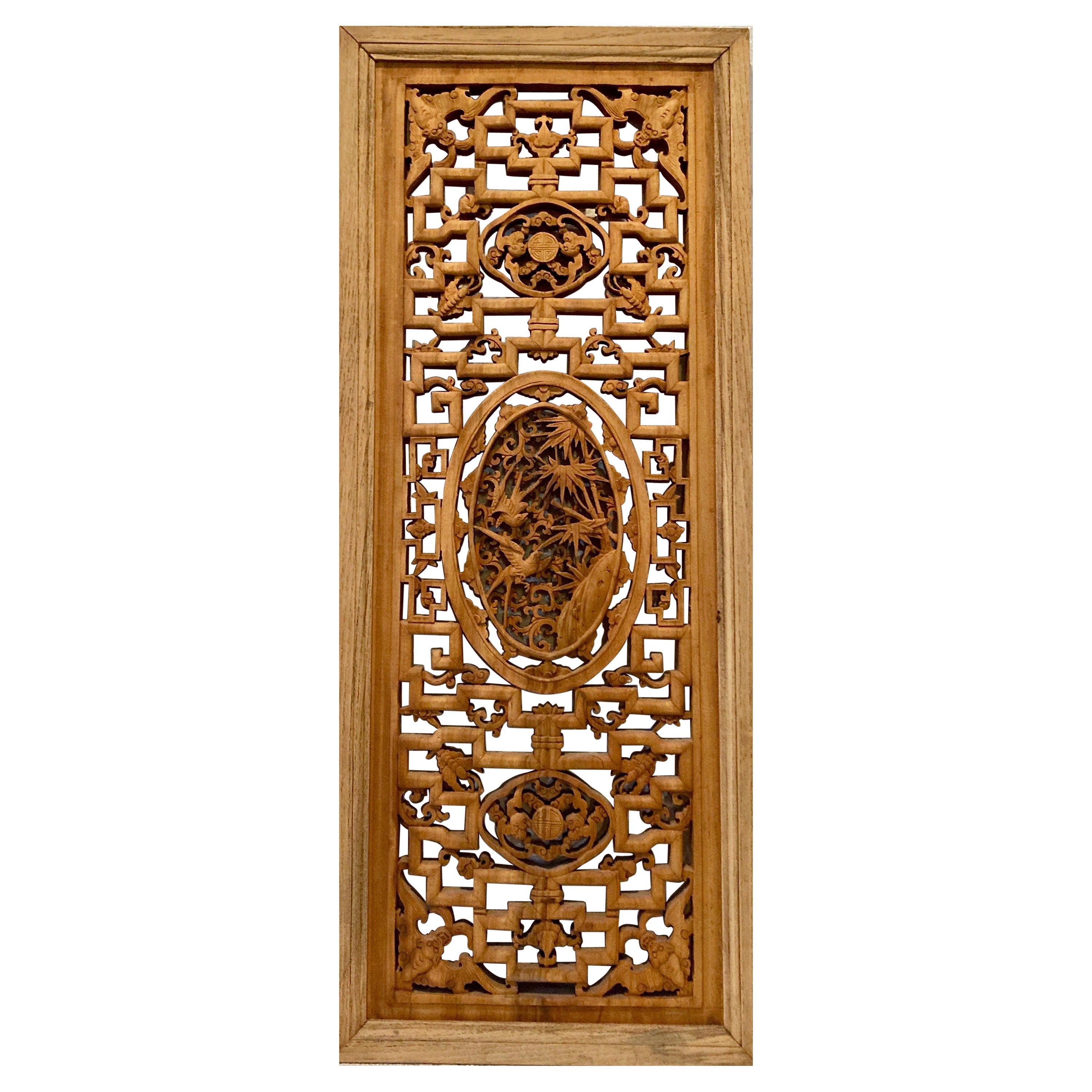 Set of Four Chinese Wall Panels, Decorative, Mother of Pearl, Soapstone ...