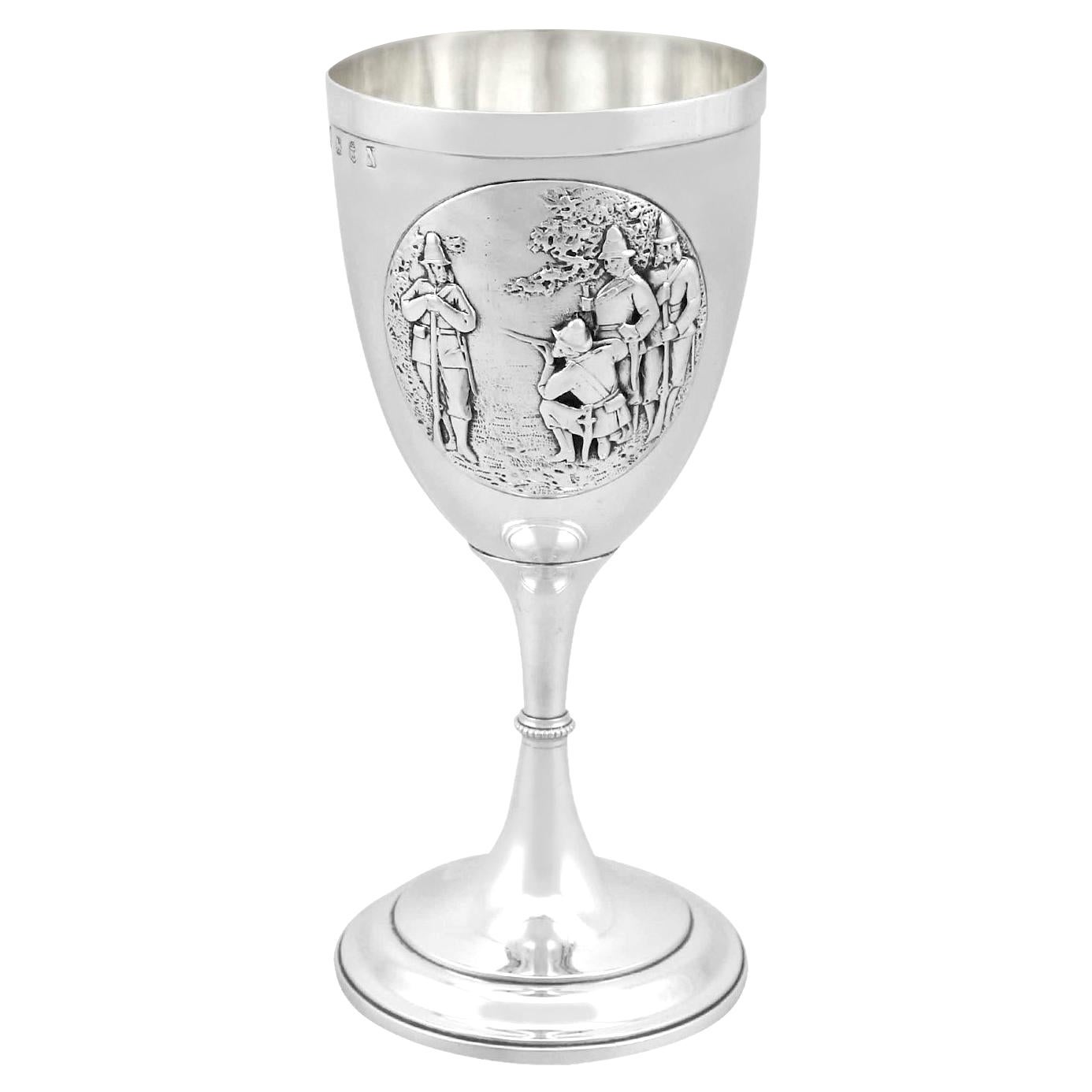 Lovely Large Silver Antique Paul Storr Goblet Cup at 1stDibs