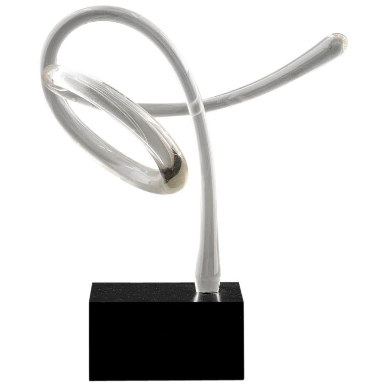 Whitfield and Kelemen Abstract Glass Sculpture For Sale at 1stDibs