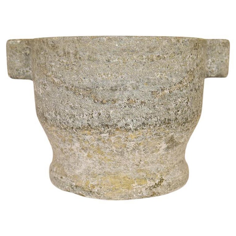 Antique Large Swedish Stone Mortar, ca 1850 at 1stDibs
