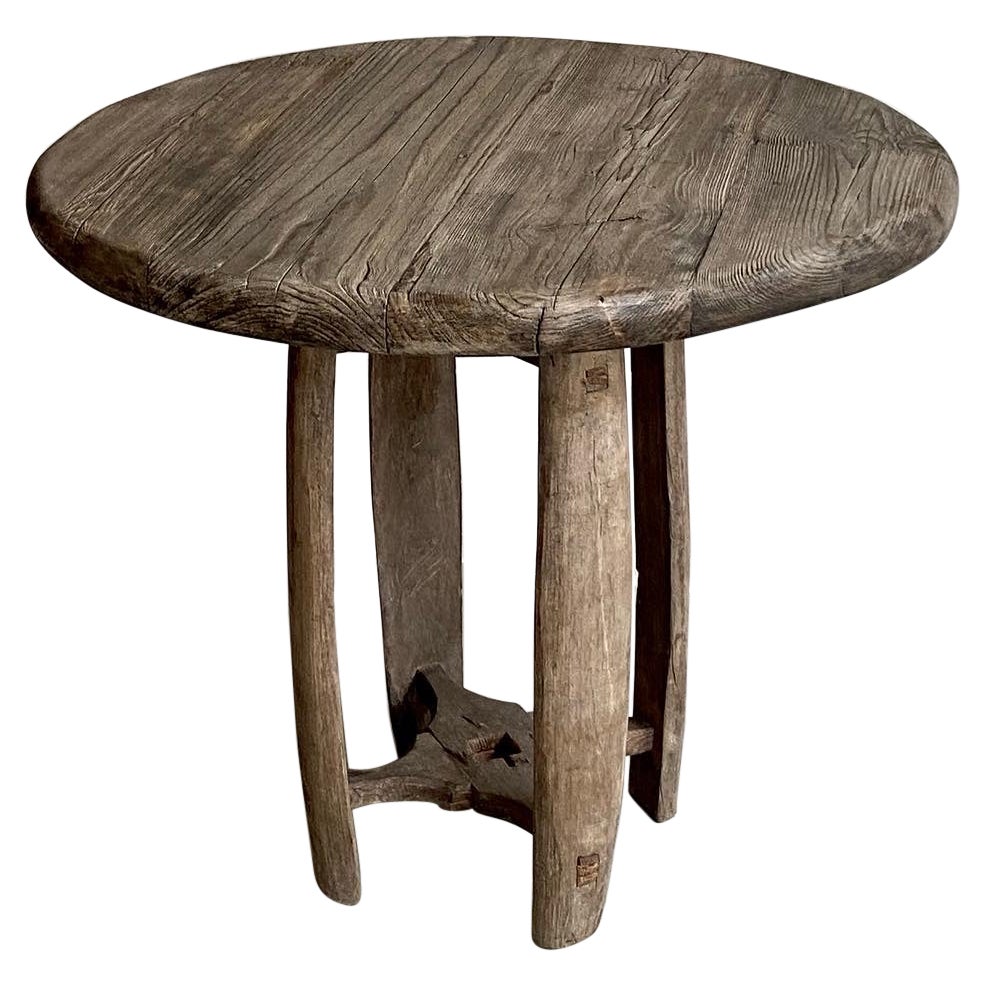 Jardim Side Tables in Concave Wood by Sollos For Sale at 1stDibs