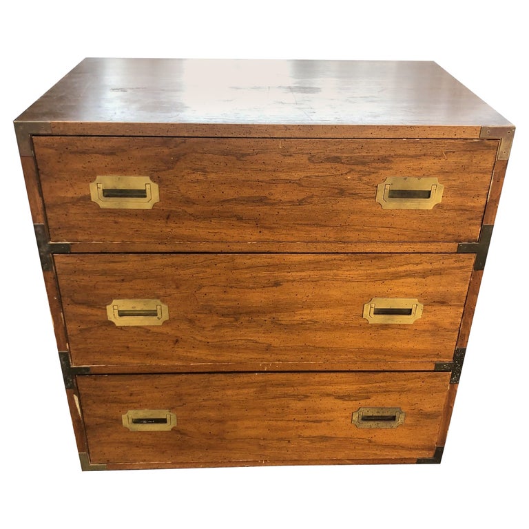 Mid-Century Campaign Chest at 1stDibs