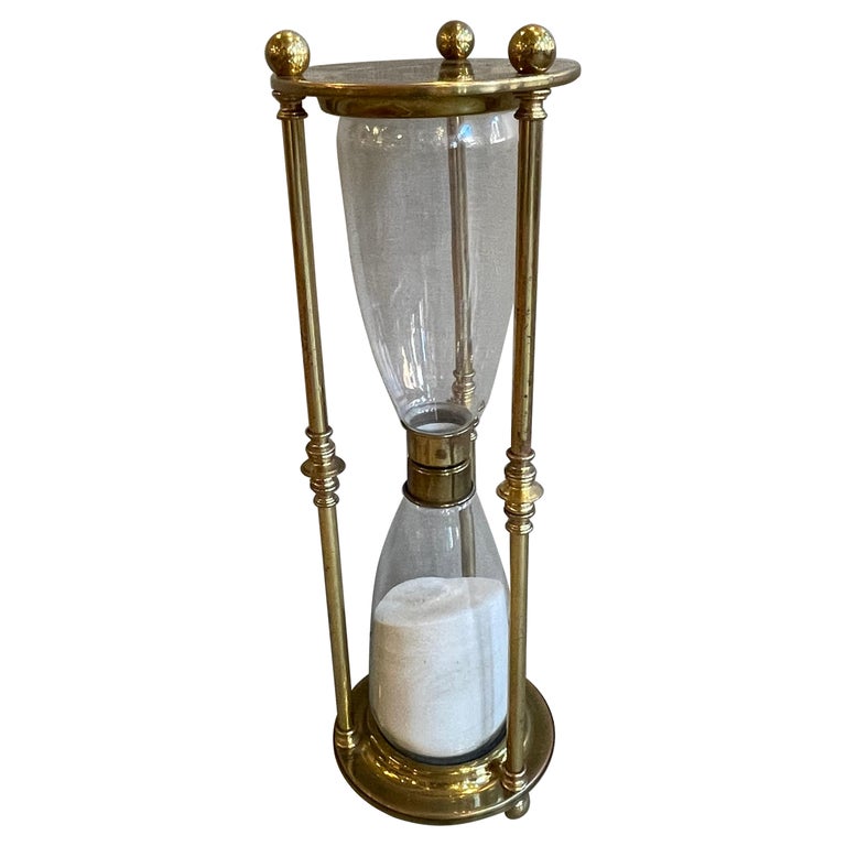 Xl Vintage Hourglass at 1stDibs | antique hourglass, antique hour glass ...
