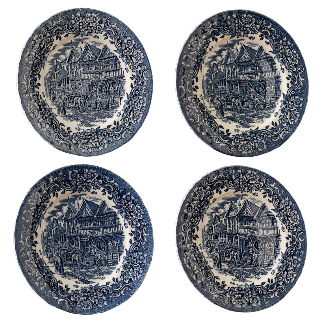 Sign by Jan Jansz Van Der Laen, Late-17th-century, Faience Delft Round ...