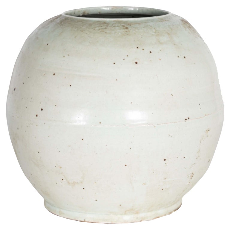 Light Celadon Crackle Glaze Vase For Sale at 1stDibs