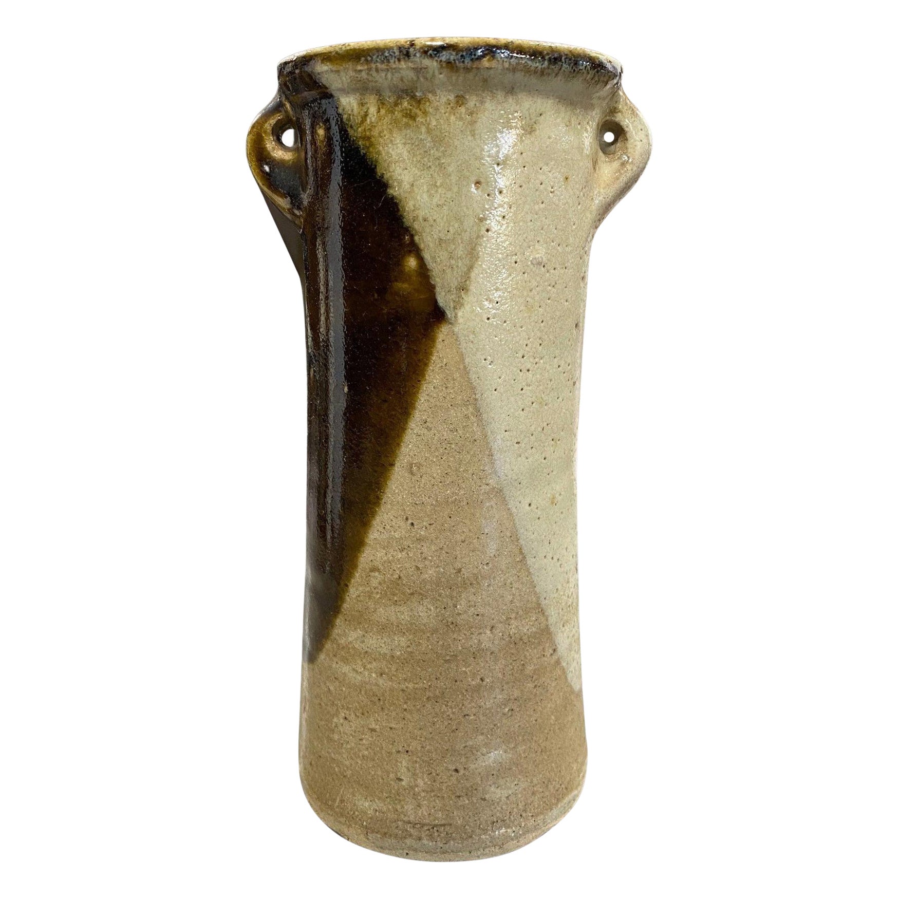 Shoji Hamada Mingei Mashiko Pottery Large Black Glaze Plate Bowl with ...