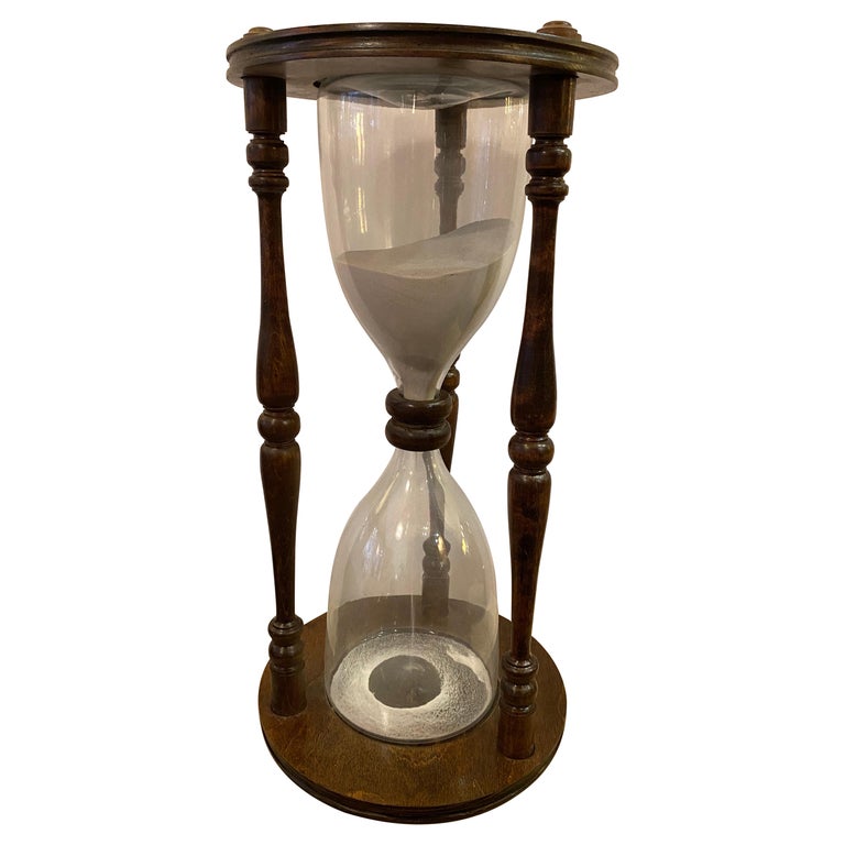 Oversized Hour Glass at 1stDibs