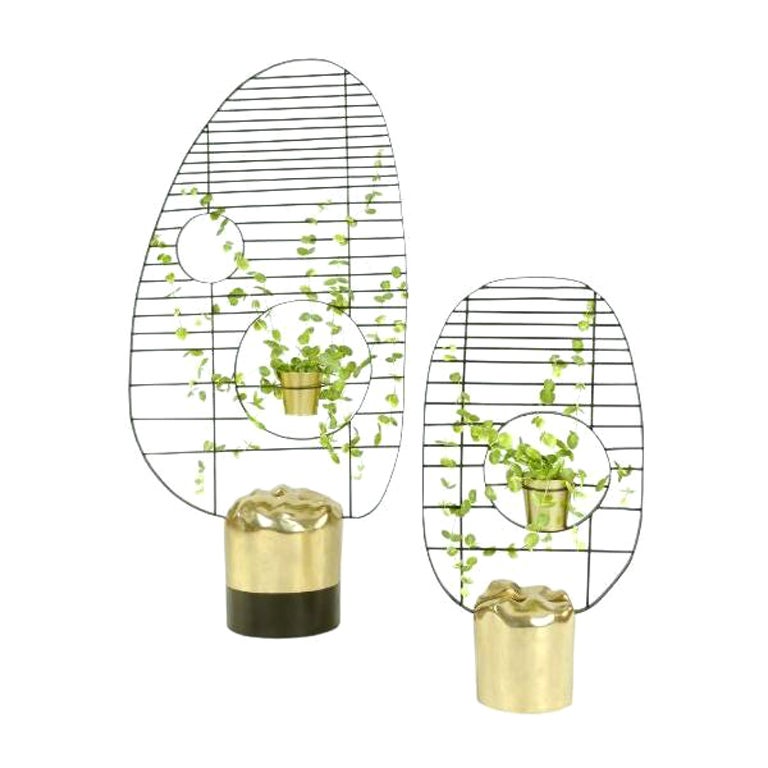 Set of 2 Zen Stone Screens, A and B by Masaya For Sale at 1stDibs