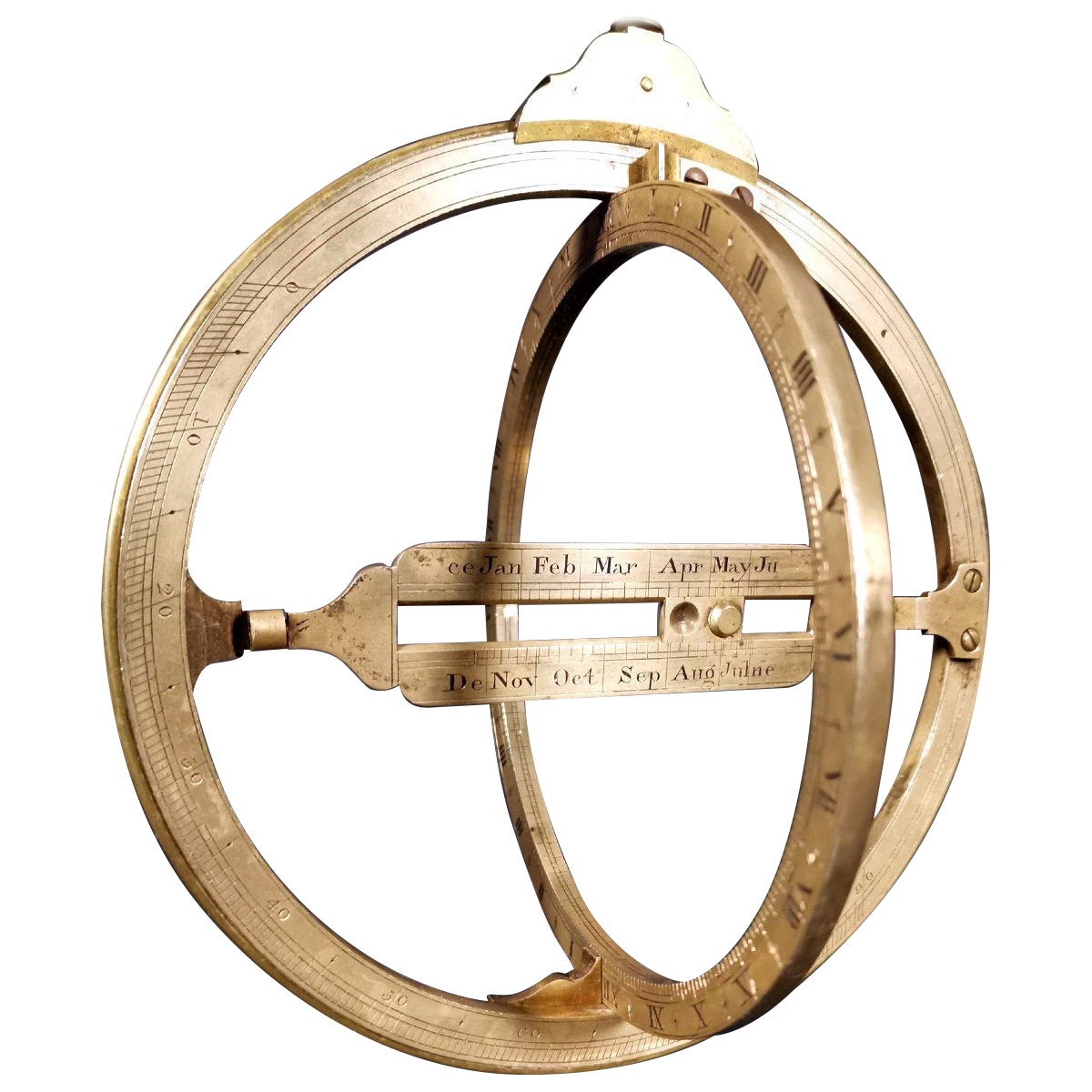 Dollond Universal Equinoctial Ring Dial at 1stDibs