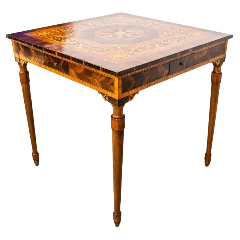 Superbly Inlaid Moroccan Coffee Table at 1stDibs