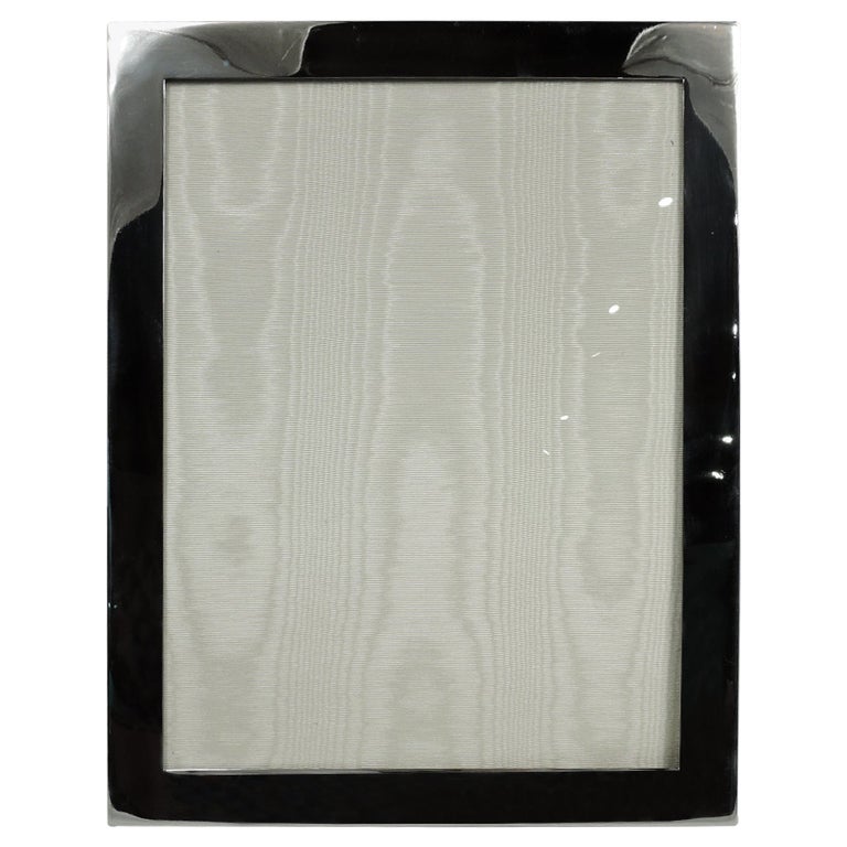 Large American Mid-Century Modern Sterling Silver Picture Frame For ...