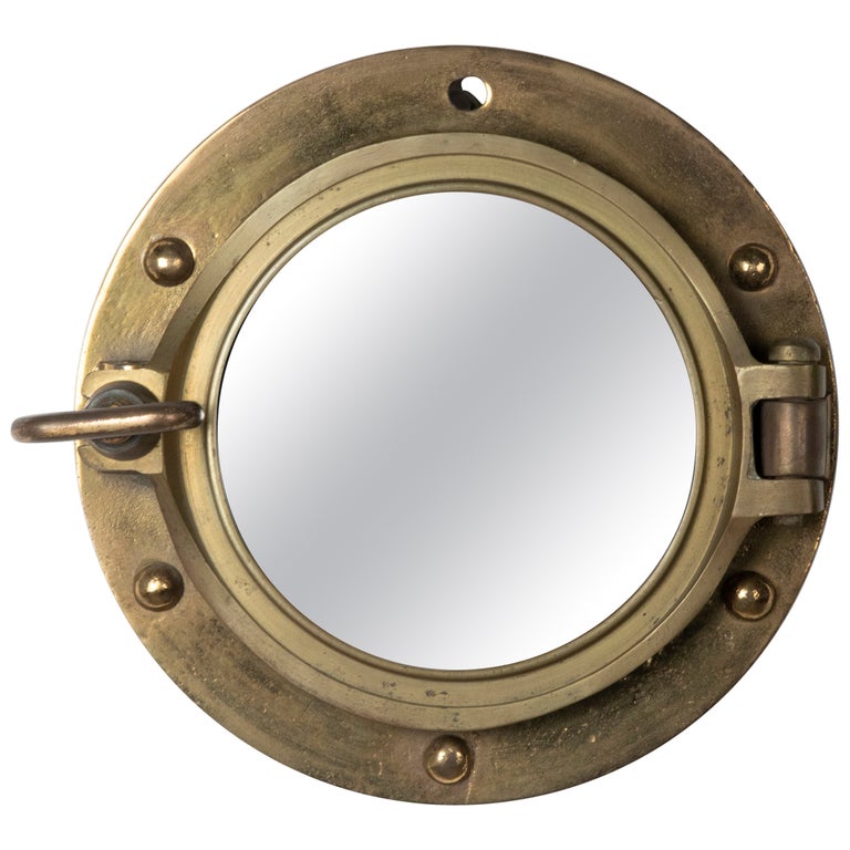Early 20th Century Ship Porthole Wall Mirror For Sale at 1stDibs | ship ...