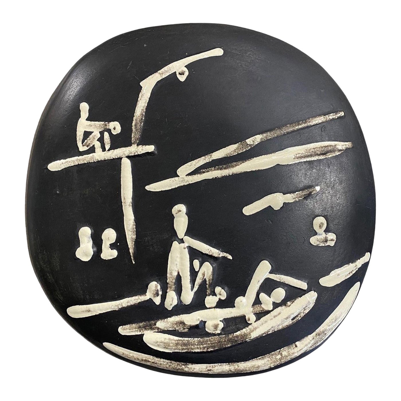 Picasso/Madoura - Taureau dans l’arène For Sale at 1stDibs | clara ...