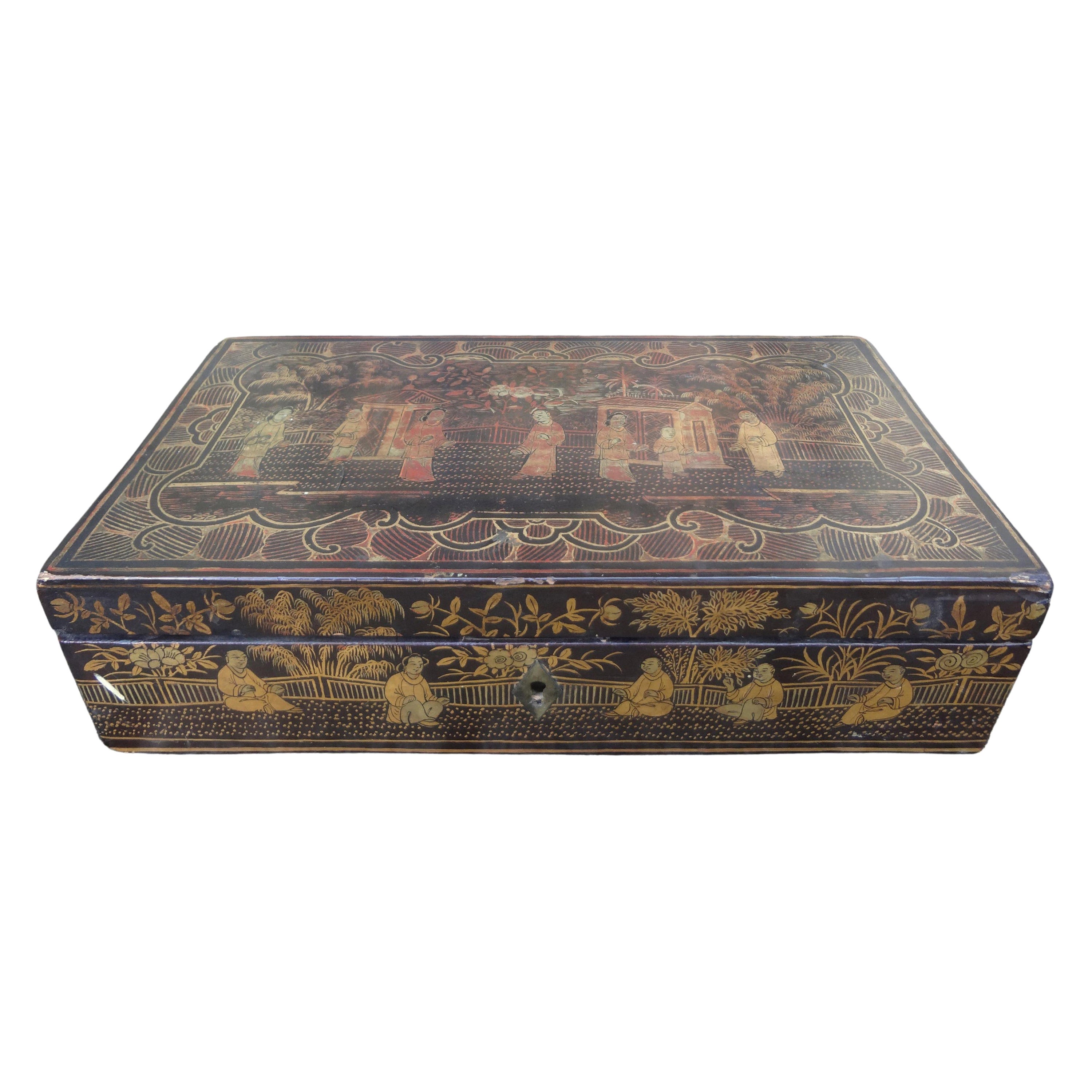 Antique Collector's Box, Chinese, Rosewood, Decorative Specimen Case ...