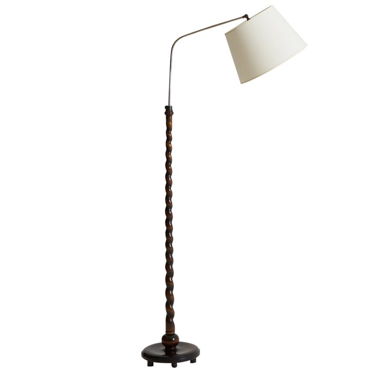 Art Deco Reading Floor Lamp at 1stDibs