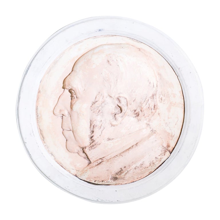 Antique French Plaster Wall Decoration at 1stDibs