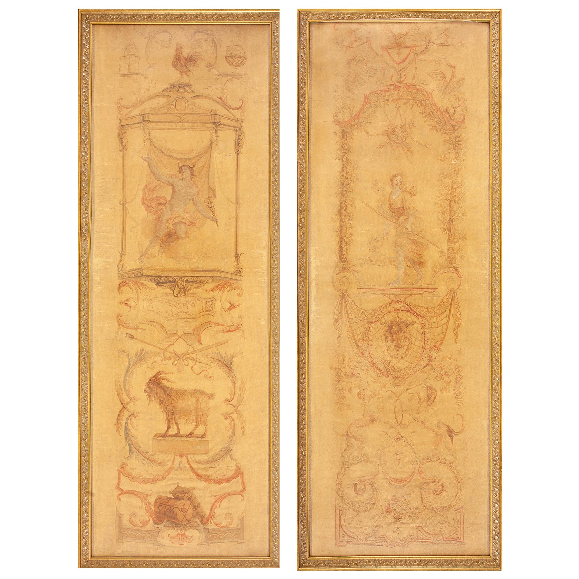 Antique European Tapestry For Sale at 1stDibs